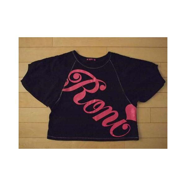 RONI ロニィ ロニ ロニー 子供服 長袖 Ｔシャツ ロンt トップス カットソー 黒 S 約 110cm ★4 キッズ 女の子 女 女子 ブランド アウトレット リサイクル 古着 子ども服リサイクル ブランド 子供服 子ども服 こども服...