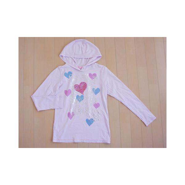 【sale セール 30%off 1/7-1/20】メゾピアノ ジュニア メゾピアノジュニア mezzo piano junior アウトレット 子供服 女の子 M 150cm 長袖 パーカー 薄手 ピンク 春 夏 秋 ★3 ガールズ  キ...