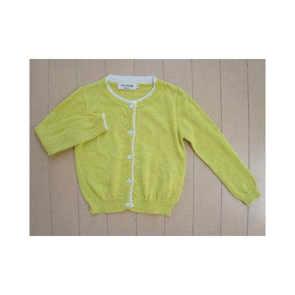 nice things mini 銀座サエグサ アウトレット 子供服  女の子 女 女子 4歳 約 100cm カーディガン オンライン ★4 キッズ リサイクルリサイクル ブランド 子供服 子ども服 こども服 中古 ユーズド USED ア...