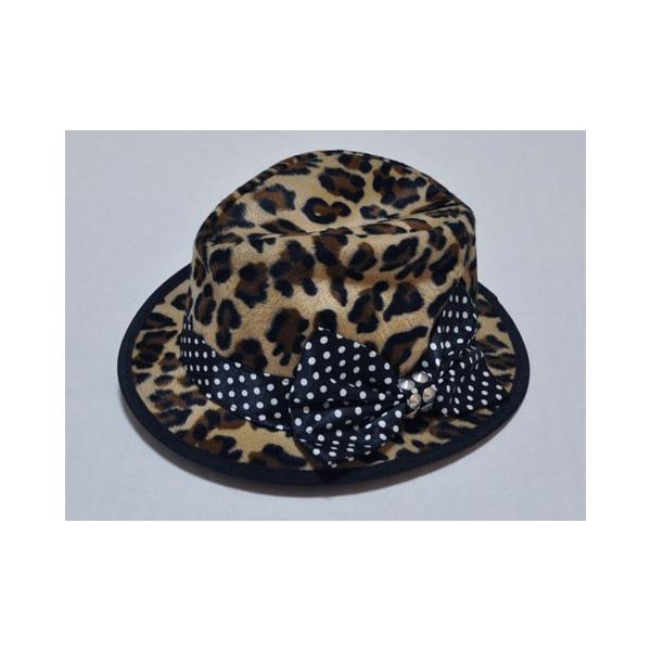 【sale セール 30%off 3/4-3/17】★5 新品 未使用 アースマジック earth magic アウトレット 子供服 女の子 女 女子 54cm ハット 帽子 茶色 レオパード 秋 冬 ぼうし ガールズ 女児 キッズ  ユー...