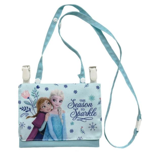 【送料無料】アナと雪の女王 ディズニープリンセス  移動ポケット クリップポケット マルチ ポケット ポーチ お出かけ 付けポケット ポシェット ディズニー プリンセス キッズ 子供用 入園 入学 準備  幼稚園 保育園 小学生 Disne...