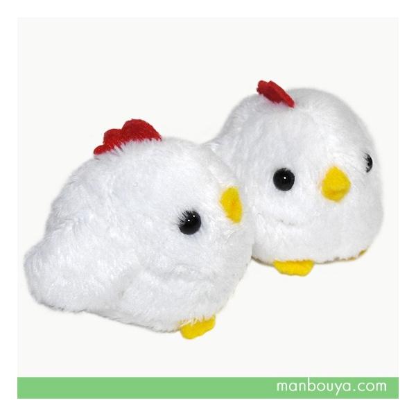 丸い形がかわいいニワトリのぬいぐるみ。お団子みたいです。(*^。^*)ムニュマムの携帯ストラップとほぼ同じ大きさですが、お手玉なので中にビーズが入っています。水族館・動物園などのアミューズメントパークお土産ショップでお馴染み、A-SHOWさ...