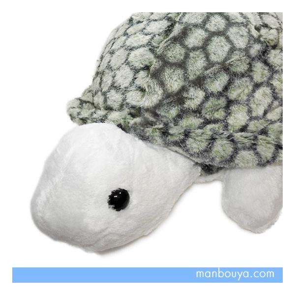 海の生き物や動物の可愛いぬいぐるみメーカー、キュート販売（CUTE）さんのマリンコレクション。混ざり毛のような風合いのアストラシリーズから、亀の大きいLLサイズです。ふわふわの感触で柔らかい、とても可愛いカメのぬいぐるみ。黒っぽく見える甲羅...