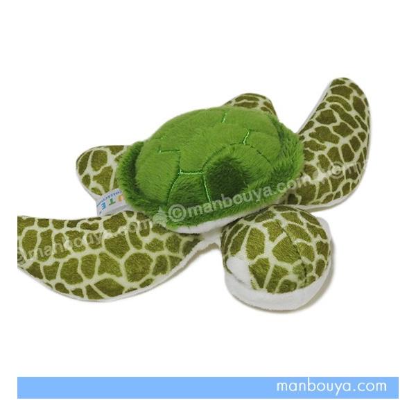 海の生き物や動物の可愛いぬいぐるみメーカー、キュート販売（CUTE）さんのmarine collectioncm、アオウミガメの赤ちゃんぬいぐるみ。甲羅のサイズに対して前肢が大きく、赤ちゃんらしい形をしています。とろんとした表情もかわいいで...