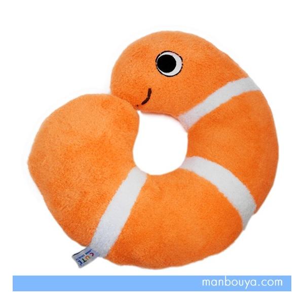 海の生き物や動物の可愛いぬいぐるみメーカー、キュート販売（CUTE）さんのマリンコレクション。くるんと丸まった形がかわいいニシキアナゴのぬいぐるみ。抱き枕よりもこもこした生地で出来ています。首枕やネックピローとして。腰あてなどクッションにも...