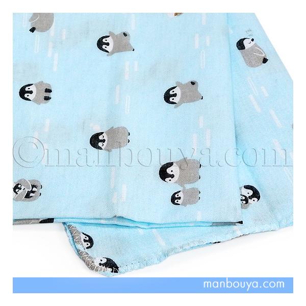 たくさんの仔ペンギンが可愛いガーゼ手拭い。アイスを持っている子、寝ちゃってる子、楽しそうな子やちょっと悲しそうな子。色々なペンギンたちが賑やかです。ふわふわ柔らかい98本ガーゼ生地を使用。フチの縫製はチドリがけです。天然繊維の不純物を数日か...