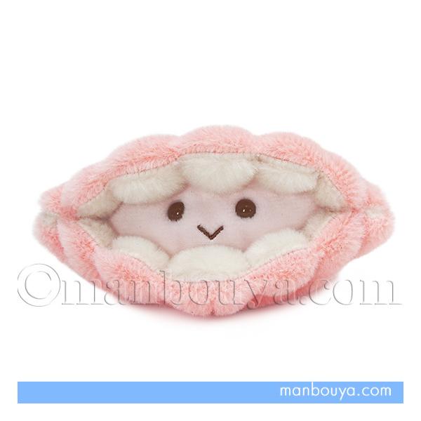 ユニークな海中散歩ぽちゃまるの貝シリーズ、ヒオウギガイのぬいぐるみです。色彩が豊かでカラフルな、ホタテの仲間の二枚貝です。ぬいぐるみは柔らかなピンク色。目や口はブラウンで優しい印象です。貝と身は一体型で、中身を取り出すことはできません。【サ...