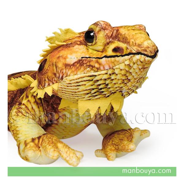 大きいリアルなフトアゴヒゲトカゲのぬいぐるみ。動物の独特な色や柄を細部までプリントした生地を使用した Wild REALS（ワイルドリアル）シリーズです。感触は柔らかくふわふわ。プレゼントにもおすすめです。【サイズ】約長さ62×幅18×高さ...