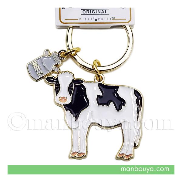 白黒の乳牛、ホルスタインのキーホルダー。ちょっとリアルなデザインです。しっかりとした金属製。小さいミルクポットのチャームもついています。鍵をまとめるアクセサリーとして、バッグチャームとして使用してもお洒落です。メンズ・レディースともに、又、...