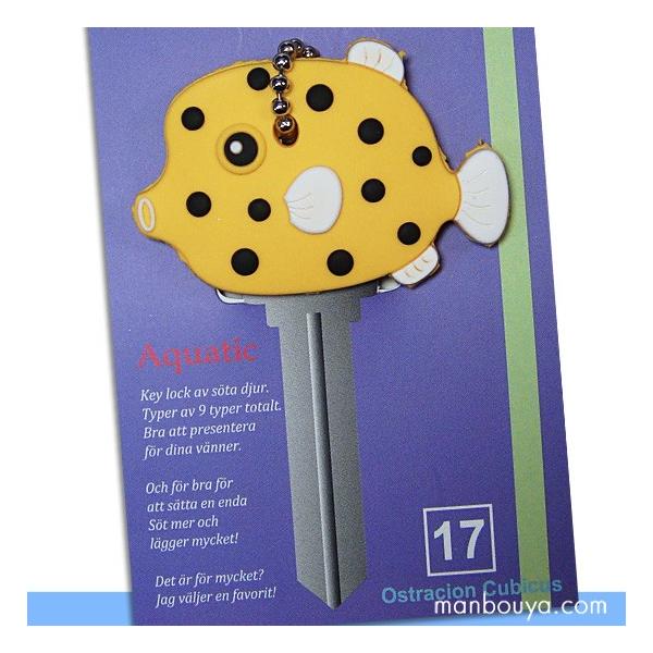 水族館でも人気のキャラクターたちがキーカバーになりました。柔らかい素材。可愛いデザインは鍵をおしゃれにカバーしてくれます。キッズ用にもおすすめです。【サイズ】約縦30×横47×厚さ7mm【素　材】PVC【対応鍵サイズ】厚さ2mm　幅24mm...