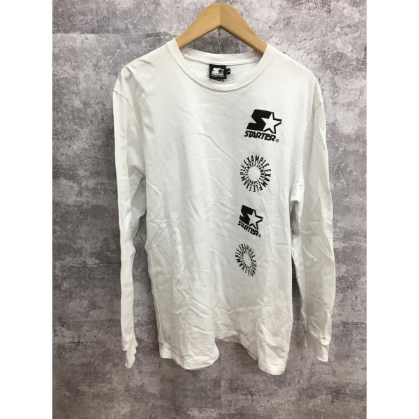 ■商品説明 ＜サイズ表記＞  サイズ: L＜サイズ実寸＞  肩幅:約 48.5cm  着丈:約 70cm  身幅:約 53.5cm  袖丈:約 61.5cm＜素材＞コットン＜カラー＞ ホワイト＜付属品＞無し※写真のもので全てです。※全体的に...