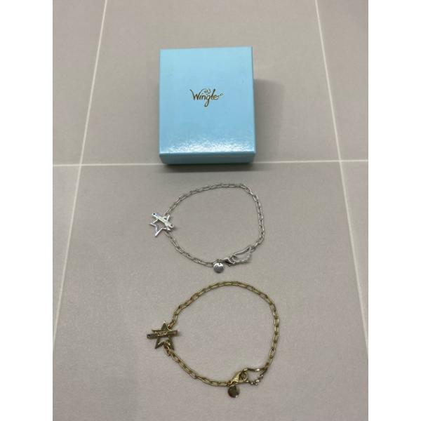 ■商品説明 ＜サイズ実寸＞  全長：約24cmチェーン幅：約0.4cm＜カラー＞シルバー/ゴールド＜付属品＞無し※写真のもので全てです。ランク :　B　＜ランク一覧＞N ：新品・未使用の商品S ：ほぼ新品同様の商品A ：多少の傷や汚れはある...