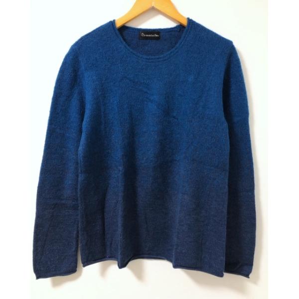 ■商品説明 ＜サイズ表記＞  サイズ: 46＜サイズ実寸＞  肩幅:約 40cm  着丈:約 61cm  身幅:約 50cm  袖丈:約 66cm＜素材＞アクリル / ウール / モヘヤ＜カラー＞ ブルー＜付属品＞無し※写真のもので全てです...