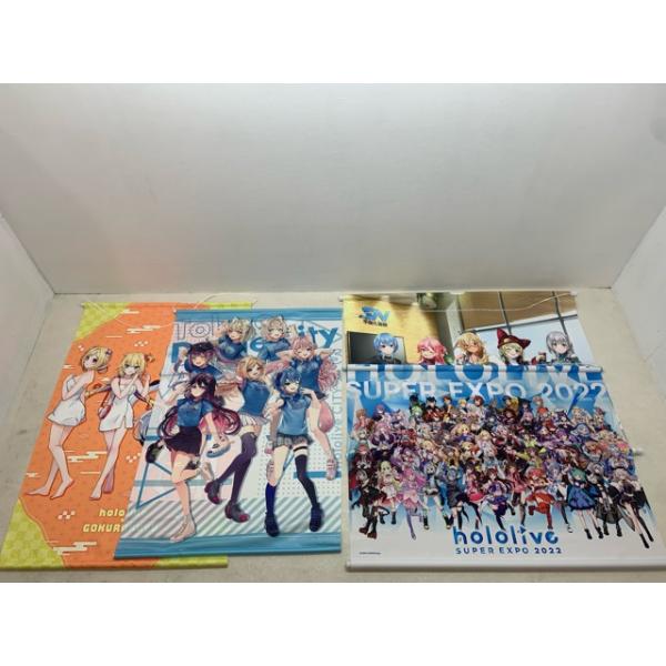 ■商品説明 ＜サイズ実寸＞  ＜商品詳細＞現状品　・ホロライブ×ツリービレッジ ホロツリ2023 〜不知火建設たてものツアー〜 B2タペストリー・ホロライブ×極楽湯・RAKU SPAコラボ第六弾 フロライフ1期生 B2タペストリー フロあが...