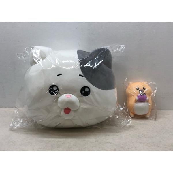 ■商品説明   ＜商品詳細＞SNSで人気のイラストレーター『モフ缶』のクラファン第二弾！やさしい猫のポンちゃんクッション＆キィちゃんミニぬいぐるみプロジェクト＜セット内容＞やさしい猫のポンちゃんクッションキィちゃんミニぬいぐるみ  画像の確...
