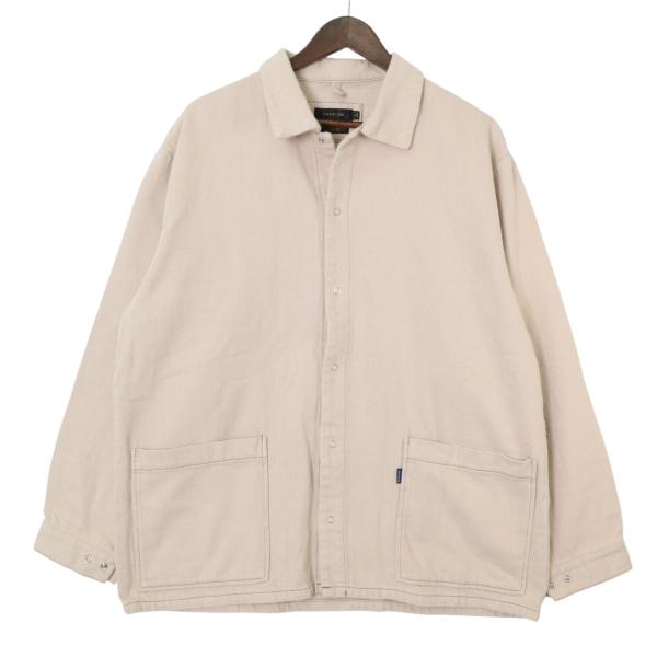 ■商品説明 ＜サイズ表記＞  サイズ: L＜サイズ実寸＞  肩幅:約 53cm  着丈:約 75cm  身幅:約 64cm  袖丈:約 60cm＜カラー＞ ベージュ＜付属品＞無し※写真のもので全てです。※新品未使用です。ランク :　C　＜ラ...