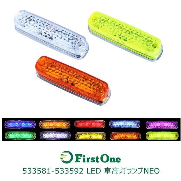 LED 車高灯ランプNEO圧倒的な明るさと驚異の視認性〇在庫：メーカー取り寄せ〇送料：【商品サイズ：小（60cmまで）】商品詳細■メーカー：ジェットイノウエ■商品名：ＬＥＤ４　車高灯ランプＮＥＯ　２４Ｖ■品番：レンズカラー：533581　ブ...