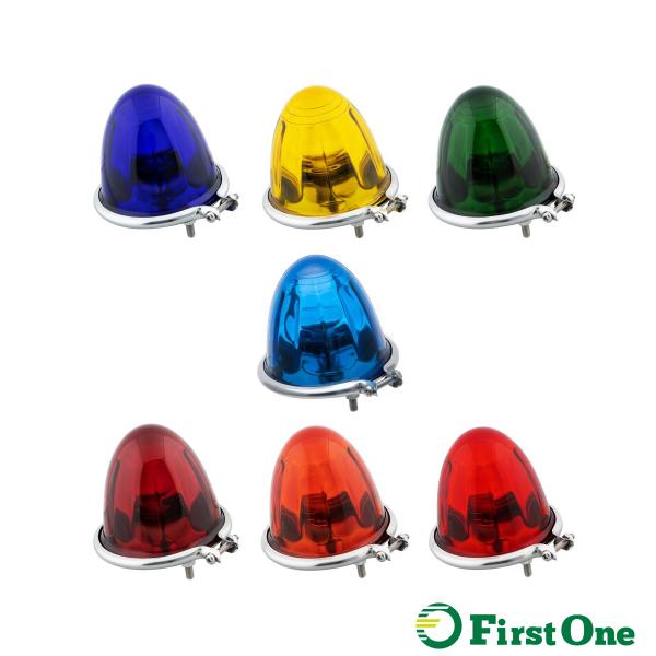 バスマーカーランプ　A型ステンレスリング〇在庫：メーカー取り寄せ〇送料：【商品サイズ：小（60cmまで）】商品詳細■メーカー：ジェットイノウエ■品番：カラー　631711：るり色　631712：イエロー　631713：グリーン　631715...