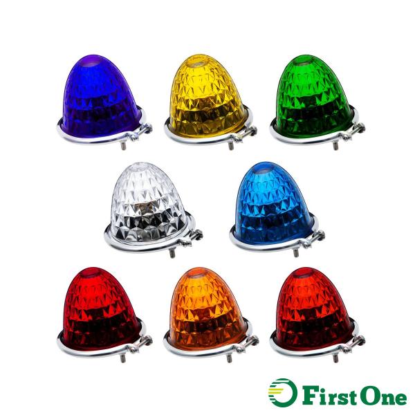 バスマーカーランプ　G型ステンレスリング〇在庫：メーカー取り寄せ〇送料：【商品サイズ：小（60cmまで）】商品詳細■メーカー：ジェットイノウエ■品番：カラー　631731：るり色　631732：イエロー　631733：グリーン　631734...