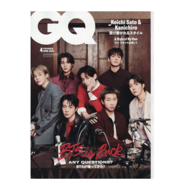 表紙　BTSが帰ってきた！★こちらの商品は人気品の為、品薄状態となっておりますので価格が高騰しております。ご理解の上でお買い求めください。