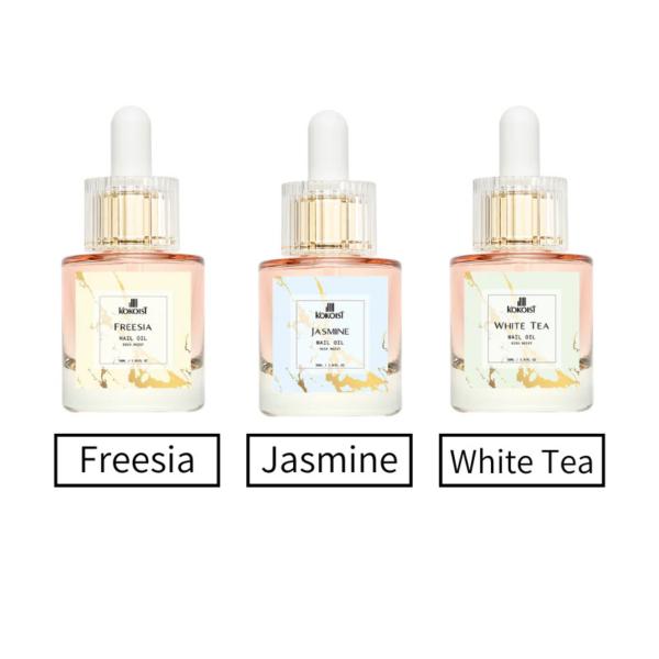 KOKOIST ネイルオイル 30ml（スポイトタイプ）ジェルネイルのオフ後や、爪を休ませる期間の甘皮（爪の根元）・爪周りをケアするネイルオイルです。乾燥しやすい指先にうるおいを与え、ささくれ・二枚爪を防ぎ、健やかな爪環境へ導きます。スポイ...
