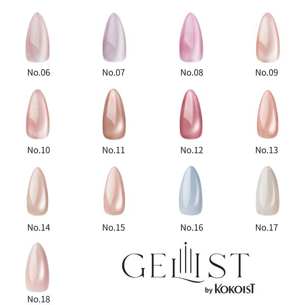 艶めく輝きと上品な透明感。プロ品質のマグネットジェル「つやマグ」シリーズ。KOKOIST監修ブランド GELIST（ジェリスト） から登場した人気シリーズ「つやマグ」。微粒子マグネットパールが光を受けて繊細に揺らめき、指先に立体感と深みのあ...