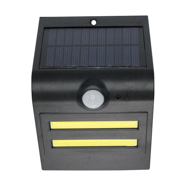 C6142598 LEDソーラー ウォールライト(三角型) ブラック ※詳細は商品説明をご確認下さい。商品ページは縦長です。