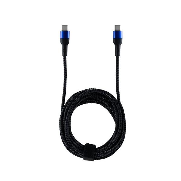 ANS-PSV040BB 充電&amp;データ転送に対応したケーブル長約3mのCtoCケーブル。耐久性に優れたストロングケーブルを採用し、断線を防止! ※詳細は商品説明をご確認下さい。商品ページは縦長です。