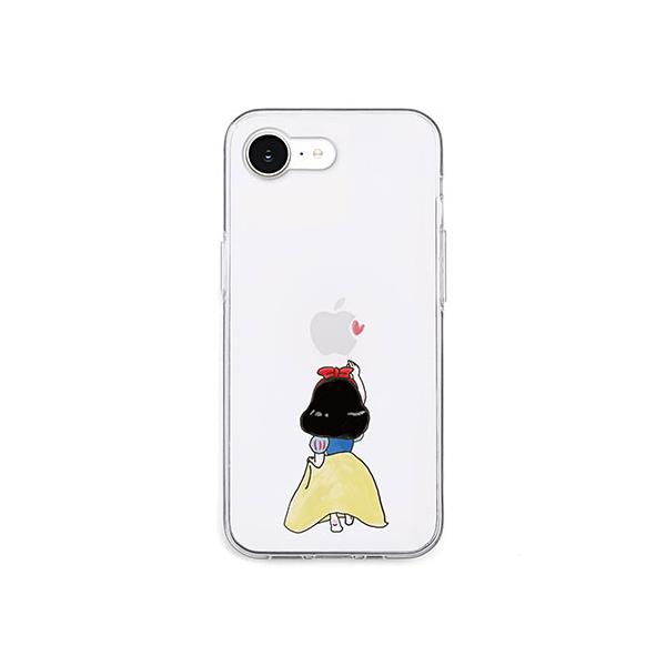 AK27574i16E ソフトクリアケース for iPhone 16e お姫様 ※詳細は商品説明をご確認下さい。商品ページは縦長です。