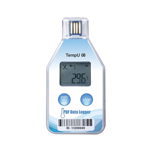 BS-LOG-TempU08 液晶付きでその場で状況確認。航空輸送も可能な使い捨て標準モデル。 ※詳細は商品説明をご確認下さい。商品ページは縦長です。