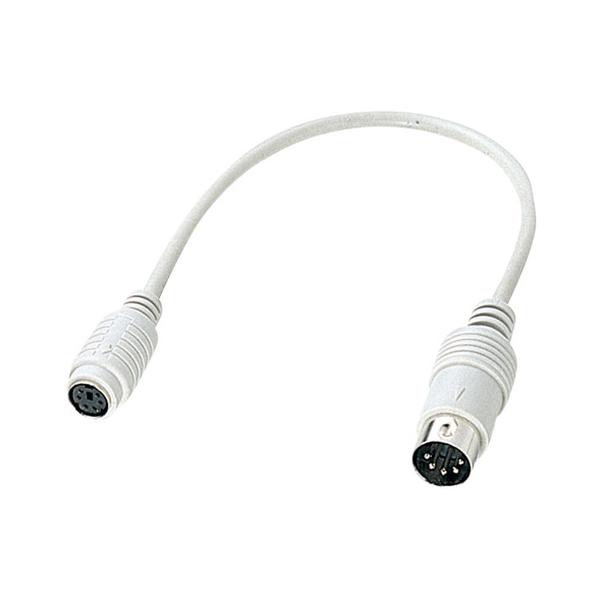 KB-5M6F02K DOS/Vパソコンのキーボードのコネクタを変換するケーブル。 ※詳細は商品説明をご確認下さい。商品ページは縦長です。