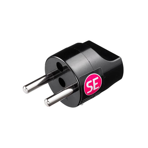 TR-AD21 世界の特殊な電源プラグ形状に変換できるアダプタ、SEタイプ。 ※詳細は商品説明をご確認下さい。商品ページは縦長です。
