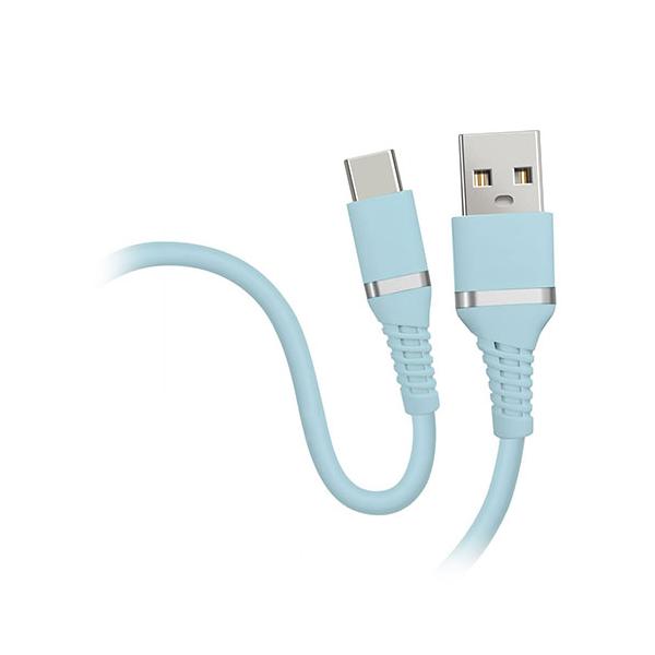 HD-SACC1BL シリコン素材で絡まりにくい充電ケーブルです。 ※詳細は商品説明をご確認下さい。商品ページは縦長です。