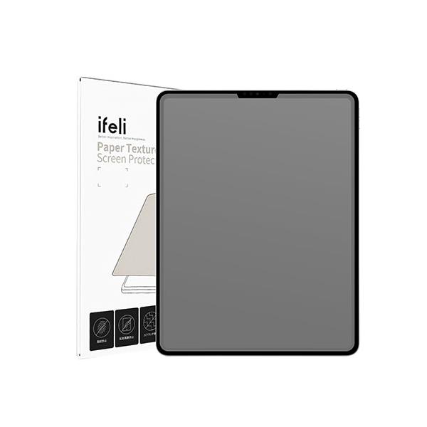 IF00069 上質紙のような描き心地を楽しめる、iPad用液晶保護フィルム! アンチグレアコーティング/高い透過率/薄型で高感度 ※詳細は商品説明をご確認下さい。商品ページは縦長です。
