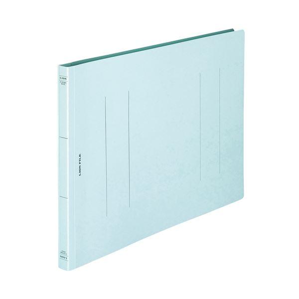 A-508KB4E 【商品名】(まとめ) ライオン事務器 フラットファイル(環境) 樹脂押え具 B4ヨコ 150枚収容 背幅18mm 水 A-508KB4E 1セット(10冊) 【×5セット】 ※詳細は商品説明をご確認下さい。商品ページは縦...