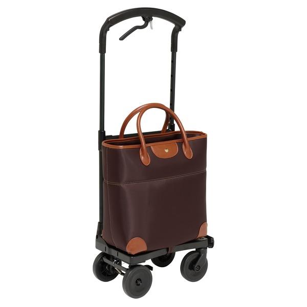 WCC04-BR-R 【商品名】歩行補助カート/横押しカート 【トートタイプ/右用】 手元ブレーキ付き 幸和製作所 『おとなりカート』 ブラウン 〔介護用品〕 ※詳細は商品説明をご確認下さい。商品ページは縦長です。(ソフトバンク・ワイモバイ...