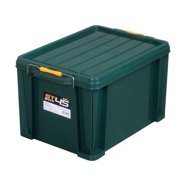 ST-45DGL 【商品名】 (まとめ) アステージ STボックス DKグリーン#45 ST-45DGL 1個 【×2セット】 【ジャンル・特徴】 スタッキングでき便利です。  ※詳細は商品説明をご確認下さい。商品ページは縦長です。(ソフト...