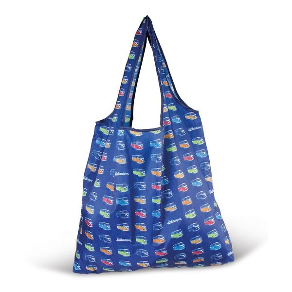 BUSB22 【商品名】 VW Collection T1 BUS エコバック (折りたたみショッピングバッグ) パレード/ブルー BUSB22 【ジャンル・特徴】 お出かけ時の必須アイテム！マイバッグ。 [ BUSB22 ] ※詳細は商品...