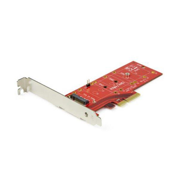 【商品名】 StarTech.com PCI Expressカード x4／PCIe3.0-M.2 PCIe NVMe PEX4M2E11個  ※詳細は商品説明をご確認下さい。商品ページは縦長です。(ソフトバンク・ワイモバイルまとめて支払い、...