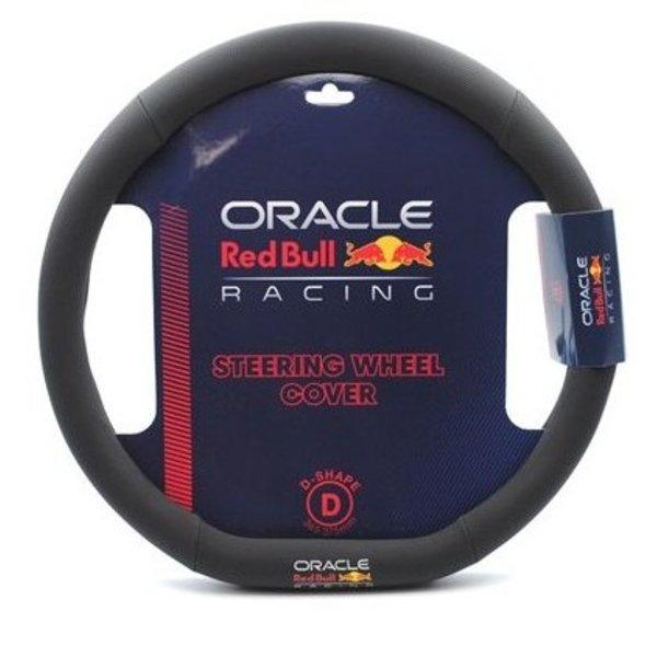 SWC001D 【商品名】 Oracle Red Bull Racingl レッドブル ステアリングカバー Dシェイプ Sサイズ ブラック SWC001D 【ジャンル・特徴】 F1スピリットをハンドルに「Oracle Red Bull Ra...