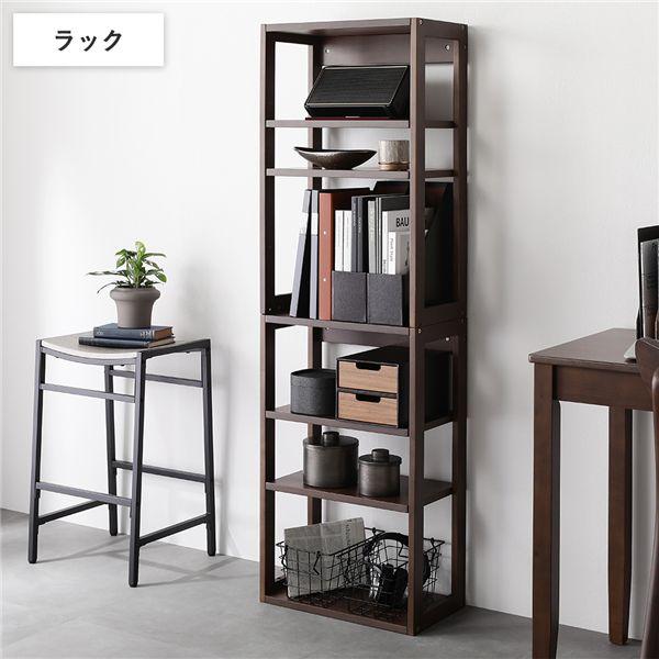 【商品名】 天然木 デスクシリーズ ラック 単品 ブラウン 可動棚 収納ラック 収納棚 収納家具 組立品 【ジャンル・特徴】 天然木デスクシリーズのラック 単品 レイアウト自由自在 ※詳細は商品説明をご確認下さい。商品ページは縦長です。(ソ...