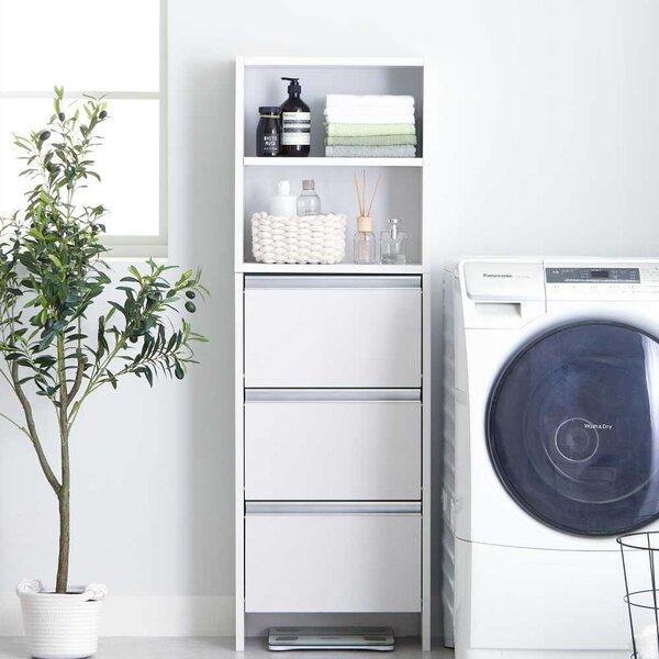 【商品名】 薄型フラップランドリ―ラック ホワイト 約幅45cm 組立品 【ジャンル・特徴】 奥行20cmのスリムなフラップ扉収納ラック ※詳細は商品説明をご確認下さい。商品ページは縦長です。(セブン-イレブン/ファミリーマート/ローソン等...