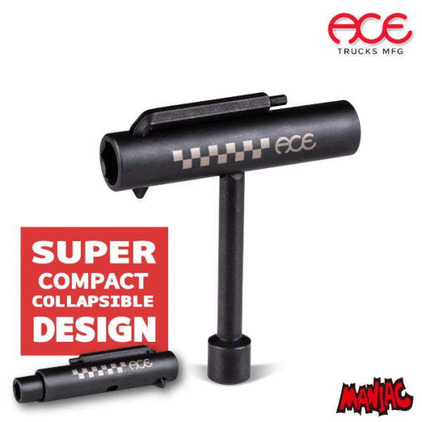 【発売日：2024年01月11日】【3980円(税込)以上のご注文で送料無料!!】※沖縄・離島地域では別途中継料が発生します。ACE TRUCK SKATE TOOL CLASSICスケボーの組立・メンテナンスに必要なツール全てを内蔵!必要...