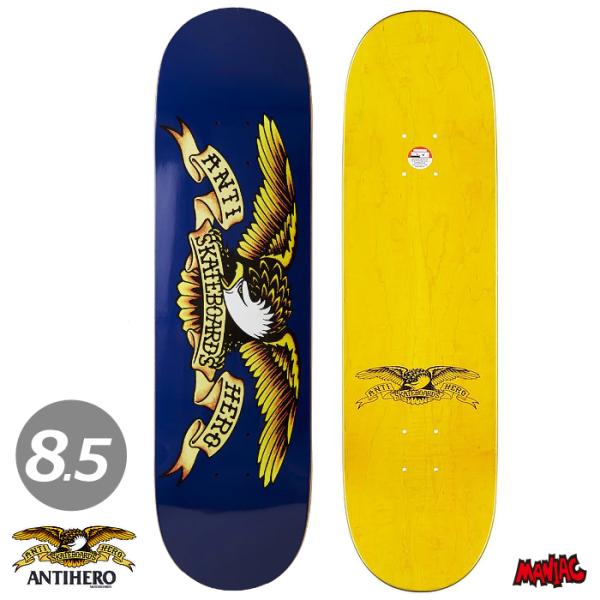 【発売日：2026年03月18日】ANTIHERO1995年に産声を上げた老舗ブランド ANTIHERO。玄人好みのライダーが今なお多く在籍した、男のデッキブランドです。【サイズ】長さ：３１．８０インチ / (約８０．７７cm)横幅（最大値...