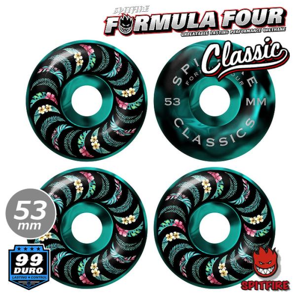 【発売日：2026年03月19日】FORMULA FOUR (F4) SPITFIREが独自に開発した良質な高性能ウレタン素材を使用した、FORMULA FOUR (F4) シリーズ！従来のウィールよりも軽く、スピードも早く、なおかつ磨耗し...