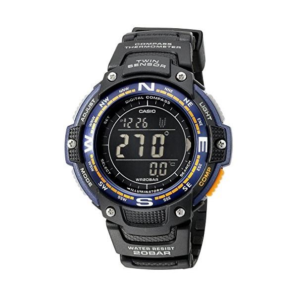腕時計 カシオ メンズ 逆輸入 日本 メイドインジャパン アメリカ アウトドアウォッチ特集 SGW-100-2BCF Casio SGW100 Series | Digital Watch &amp; Compass | Blue | 20...