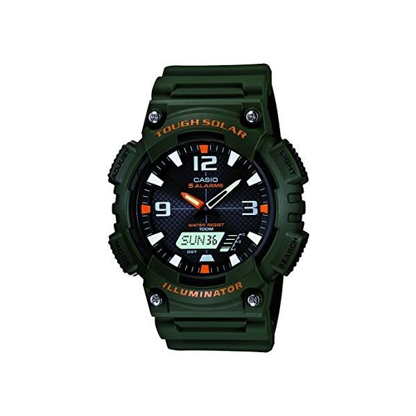 腕時計 カシオ メンズ 逆輸入 日本 メイドインジャパン アメリカ アウトドアウォッチ特集 AQS810W-3AVCF Casio Men's Solar Powered Japanese Quartz Watch with Resin S...