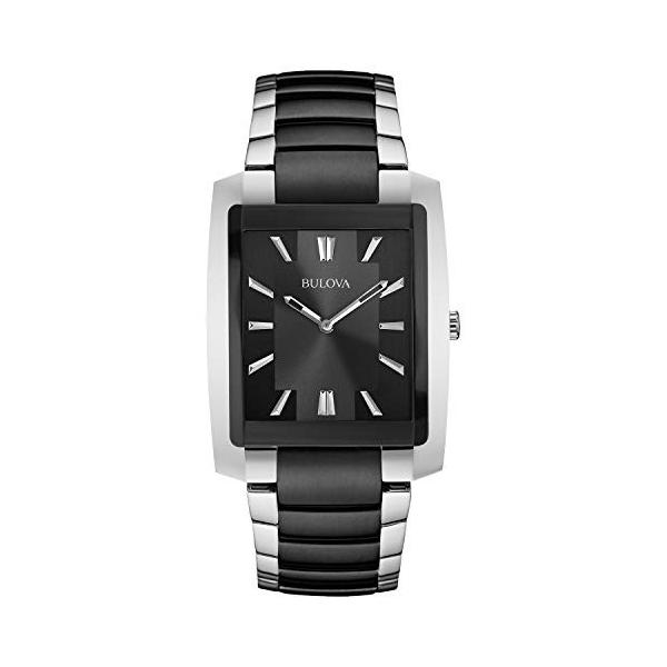腕時計 ブローバ メンズ 98A117 Bulova Men's Classic Rectangle 2-Hand Quartz Watch海外限定品を迅速輸入！5〜15営業日にて発送します。商品名（自動翻訳）：ブローヴァ男性たちの 98A...
