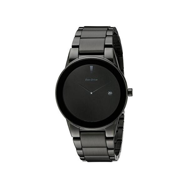 腕時計 シチズン 逆輸入 海外モデル 海外限定 アメリカ直輸入 メンズ AU1065-58E Citizen Men's Eco-Drive Modern Axiom Watch in Black IP Stainless Steel, D...