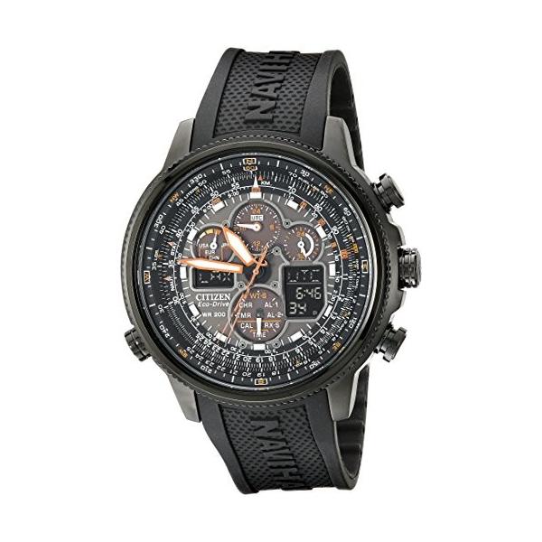 腕時計 シチズン 逆輸入 海外モデル 海外限定 アメリカ直輸入 メンズ JY8035-04E Citizen Men's Promaster Navihawk Eco-Drive Pilot Watch, Atomic Timekeepin...